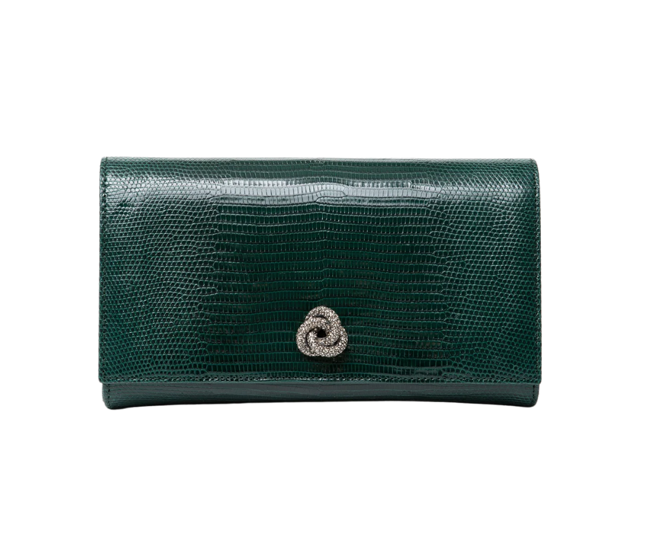 Michelle Wilhite - The Olivia Clutch in Lizard – Joe Brand Store