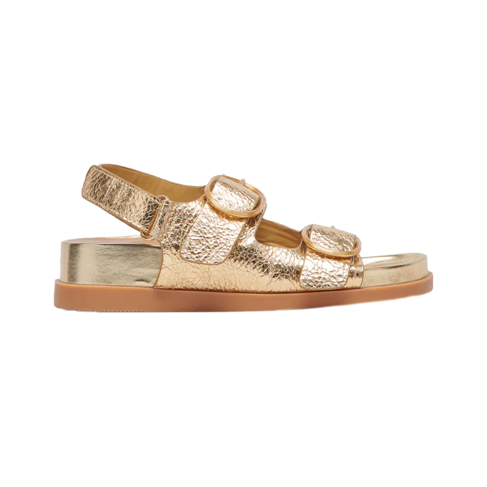 Dolce Vita -Starla Sandals Gold Distressed Leather – Joe Brand Store